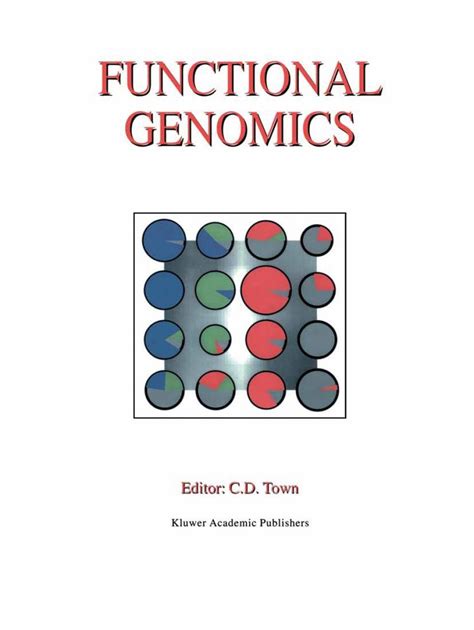 Functional Genomics NHBS Academic Professional Books