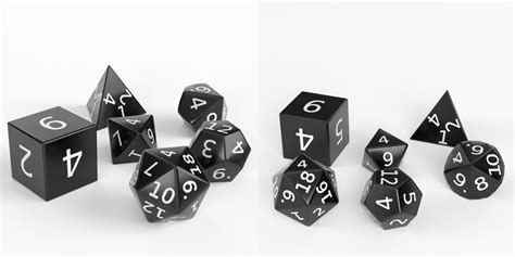 RPG Dice Set D Model Obj Fbx Blend Unknown Free D