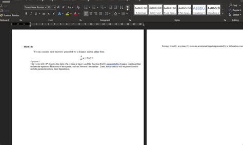 Text Editors My Word Document Have A Line Separation Of Half Page How Can I Solve It Super
