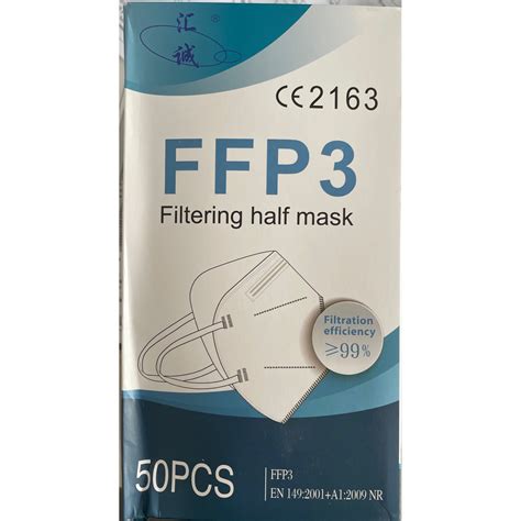 Комплект от 10 предпазни маски за лице Ffp3 5 слоя 3d форма Emag Bg