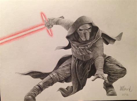Kylo Ren Drawing At Explore Collection Of Kylo Ren