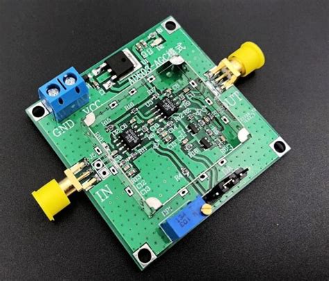 AD603 Adjustable Gain Amplifier DA Input Programmable AGC Module EBay