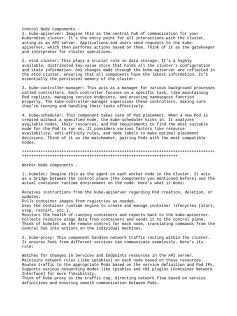 Kubernetes Pdf Computer Cluster Port Computer Networking