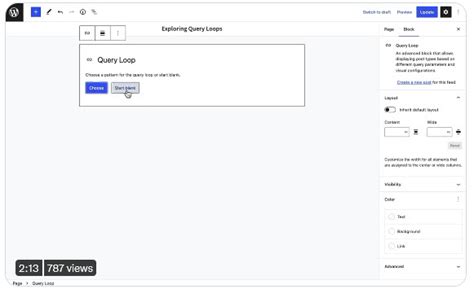 Query Loops In Use Graduate Center Website Services