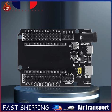 Esp32 Expansion Board Type C Micro Usb 30pin Gpio Distribution Board Fr