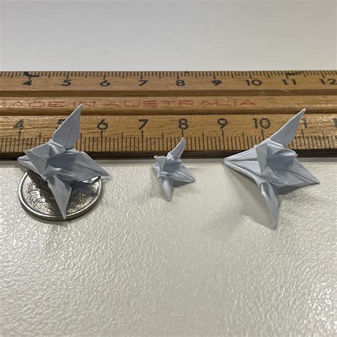 I Just Did It Ultra Ultra Small Origami Lily Hands Only No Tool 😉 R Origami