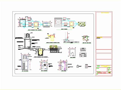 Manual Instalation Biodigestor Cad Dwg Project Plan Dwg Models Hot