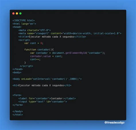 Ejecutar Cada X Segundos En Javascript