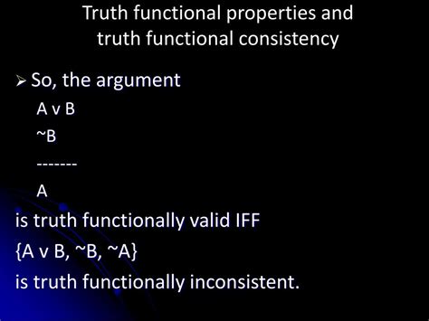 Ppt Proving The Implications Of The Truth Functional Notions Powerpoint Presentation Id 1486649