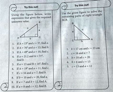solved try this out use the given figure to solve the remaining parts