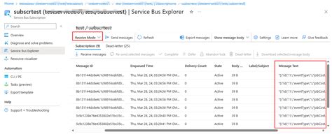 Azure Adding Custom Message Properties When Creating Service Bus