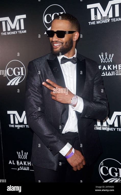 Miami Beach Fl Feb 24 Hollywood Leek Attends Floyd Mayweathers