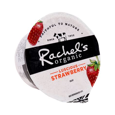 Rachels Organic Luscious Strawberry Yogurt 150 G Online At Best Price