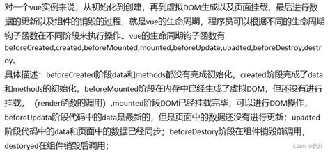 对vue生命周期的理解 Csdn博客 对vue生命周期的理解 Csdn博客