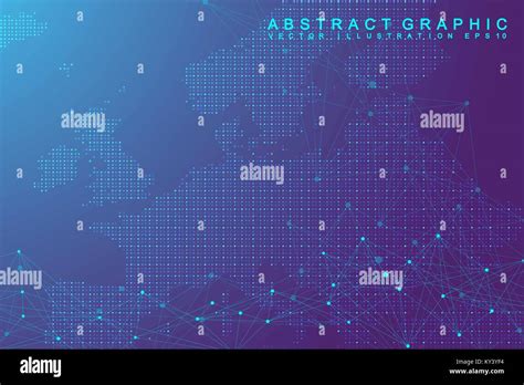 Big Data Complex World Globe Graphic Abstract Background Communication
