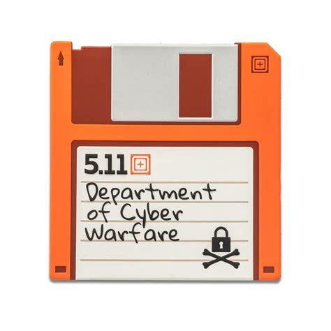 5 11 tactical® floppy disk patch add style to your gear