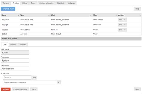 Authenticated Proxy Does Not Release The Schedule Registered Internet Support Nethserver