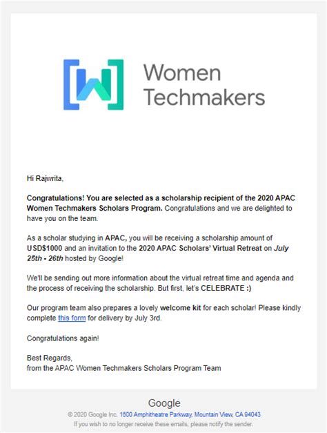 Women Techmakers Scholar 2020 Experience By Rajwrita Nath Medium