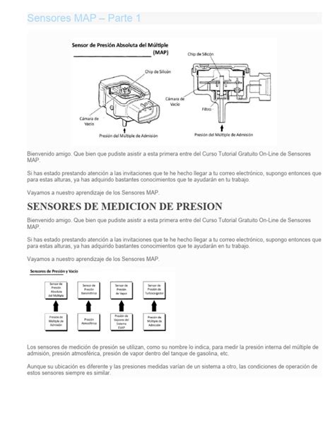 Sensores Map Descargar Gratis Pdf Sensor Medida De Presión