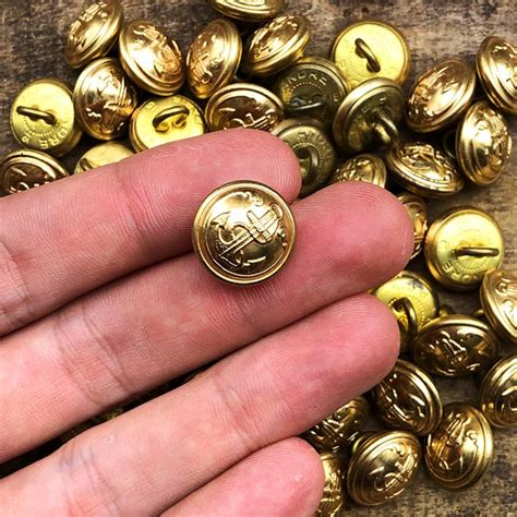 Marine Anchor Button Mm