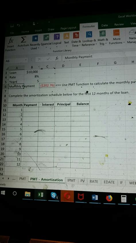 Solved I Need Help Solving This Excel Problem It