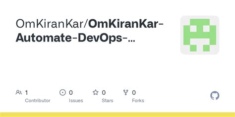 Github Omkirankar Omkirankar Automate Devops Processes By Using Github Apps