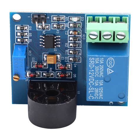 Overcurrent Protection Sensor Module Ac Current Detection Sensor Module 12v Relay Module