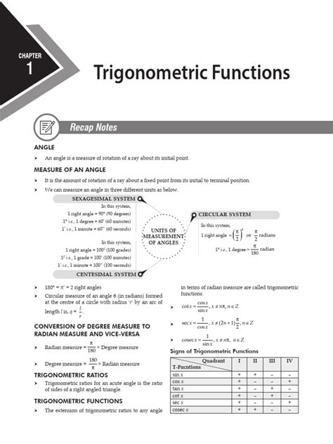 Trigonometry Practice Problems Pdf