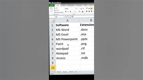 Software And Extensions Name Advanceexcel Ai Education Dataentry