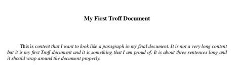 How To Use Troff To Format Pdf Documents In Linux Make Tech Easier