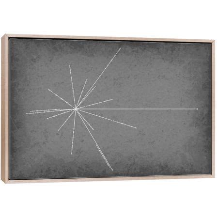 Pulsar Map Pulsar Map Celestial Map Map Canvas Art