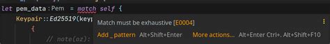 Bug False Positive For `match Must Be Exhaustive` When Enum Uses Feature Flags · Issue 9910