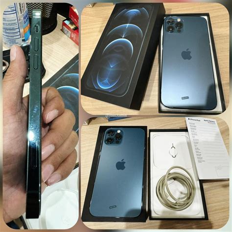 Hp Iphone Pro Gb Blue Pacific Fullset Seperti Baru Di Balikpapan Tribun Jualbeli