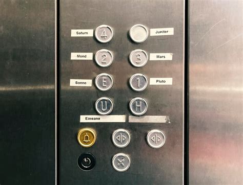 Premium Photo Close Up Of Buttons In Elevator
