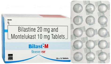 Bilast M Tablet 15 Uses Side Effects Dosage Price Truemeds