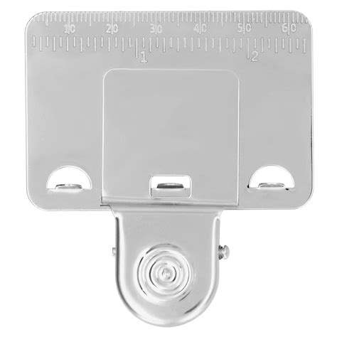 Measuring Tape Clip Stainless Steel Wearable Tape Measuring Tool Practical Measurement