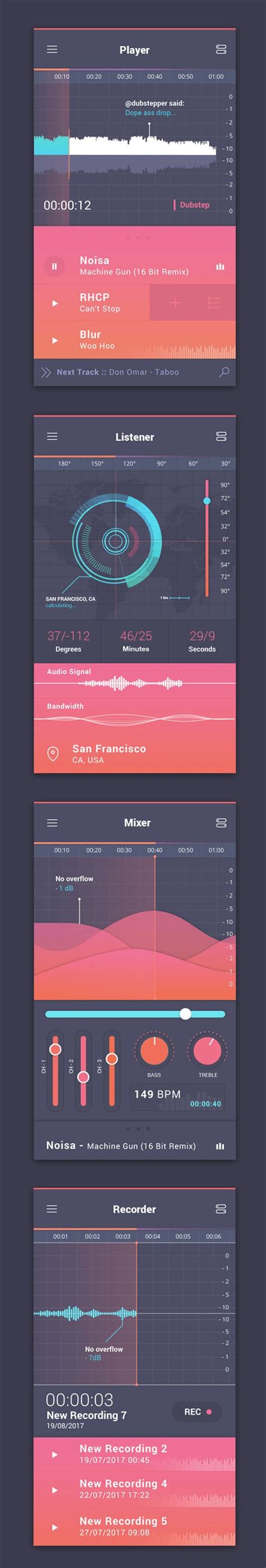 Best Beautiful App UI Design Images On Pinterest User Interface Interface Design And