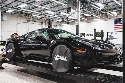Xpel Las Vegas Blog Ferrari 458 Ppf And Prime Xr Window Tint