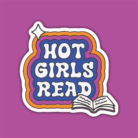 Hot Girls Read Vinyl Sticker Mi Vida Uvalde