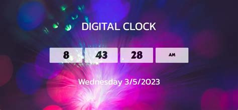 Muhammad Shaheryar On Linkedin Html5 Bootstrap5 Javascript Digitalclock
