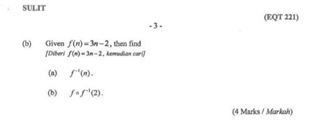 solved b given f n 3n−2 then find [diberi f n 3n−2