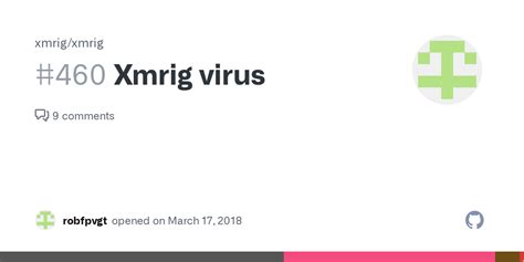 Xmrig Virus · Issue 460 · Xmrig Xmrig · Github
