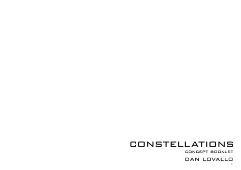 Constellations Concept Booklet Dan Lovallo 1 Constellations Algorithm