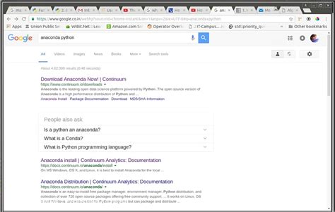 Anaconda Installation IPython Notebook Jupyter Notebook Python