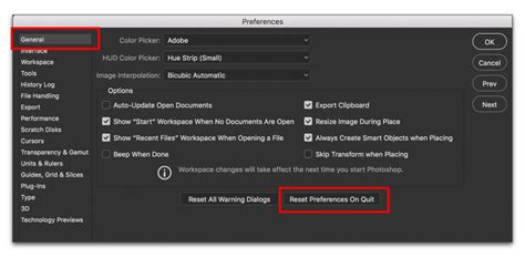 Reset Photoshop Cc 18 To Default Setup Polretodays
