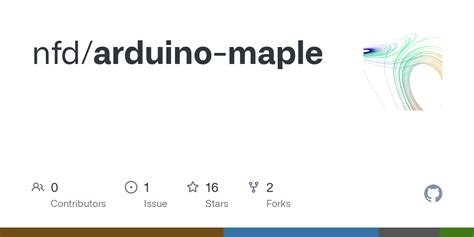 Github Nfdarduino Maple