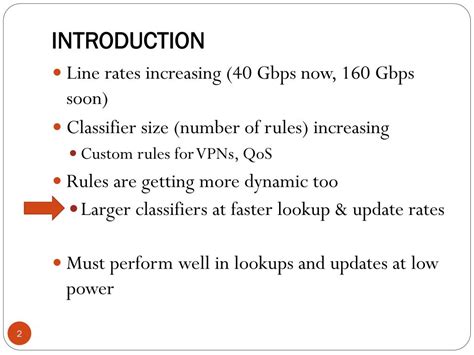 PPT TreeCAM Decoupling Updates And Lookups In Packet Classification