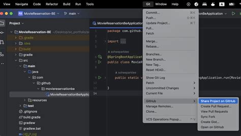 How To Bring Intellij Project To Already Existing Github Repository