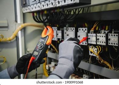Electrical Engineers Test Electrical Installations Wiring Stock Photo Shutterstock