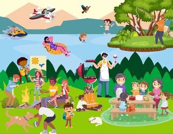 Picture Scenes For Speech Therapy By Paulina Pena Slp Tpt
